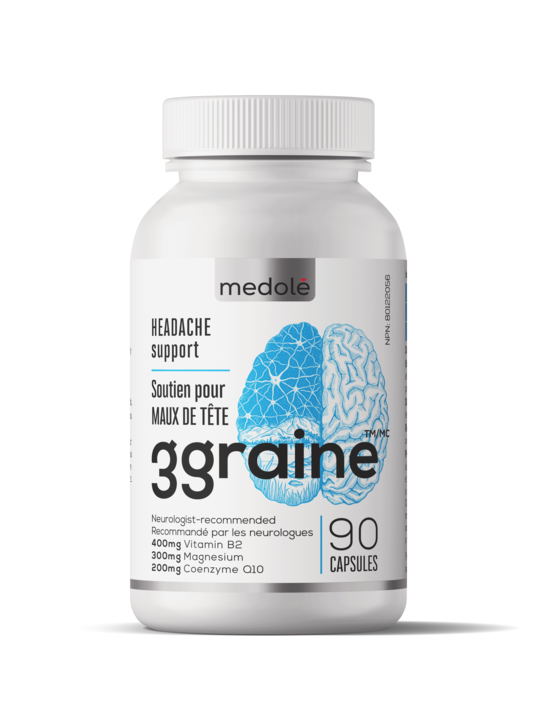 3graine - 3-in-1 Migraine Relief Supplement